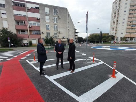 Zadarski Dovršeni radovi na rekonstrukciji raskrižja ul Bana