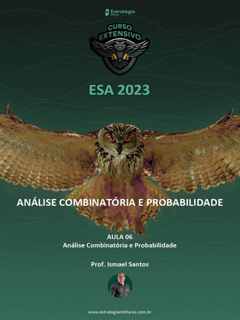 Aula 06 Análise Combinatória E Probabilidade Pdf Permutação