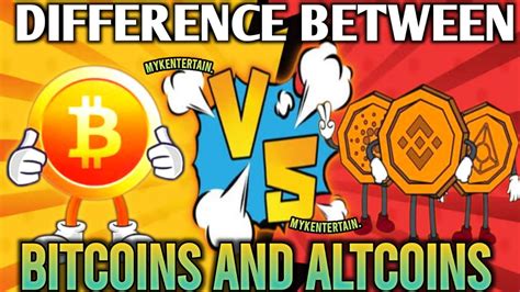 Difference Between Altcoins And Bitcoins MYK ENTERTAIN On Binance Square