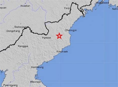 La Barcaza La Prueba Nuclear De Corea Del Norte Provocó Un Fuerte