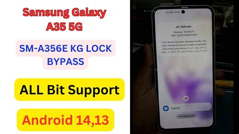 Samsung A356e Kg Lock Bypass Samsung Galaxy A35 5g Mdm Kg Lock Remove