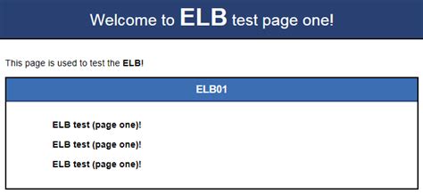 Using ELB To Distribute Traffic To A Web Application Across ECSs Getting Started Elastic Load