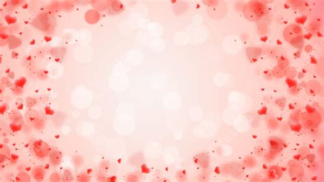 Simple Red Light Love White Marketing Powerpoint Background For Free