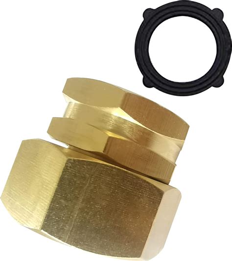 Hooshing 2pcs Garden Hose Adapter 1 Npt To 34 Ght