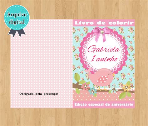 Livro De Colorir Jardim Encantado Arte Digital Elo7