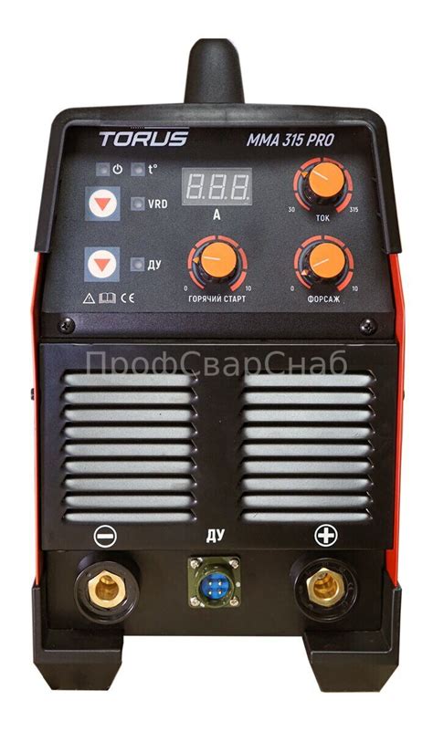 СВАРОЧНЫЙ ИНВЕРТОР ТОРУС MMA 315 PRO