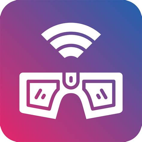 Smart Glasses Icon Vector Design 22825053 Vector Art At Vecteezy