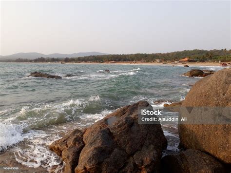 고아의 아곤다 해변 낙원이 있는 열대 해변 고아의 아라비아 바다 해변 고아 해변 0명에 대한 스톡 사진 및 기타 이미지 0명