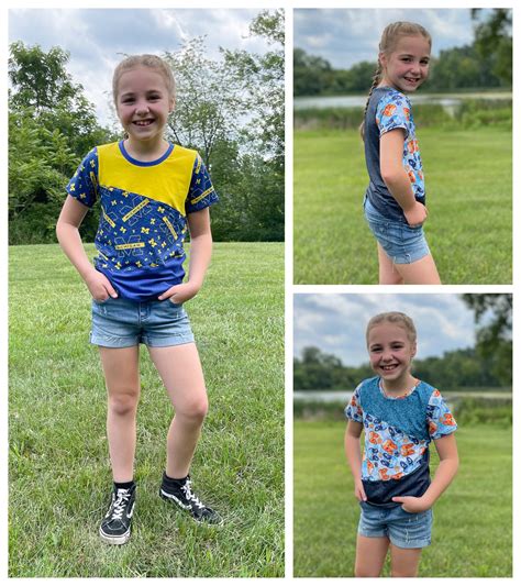 Mix Tape Tee Pattern Peek A Boo Pattern Shop