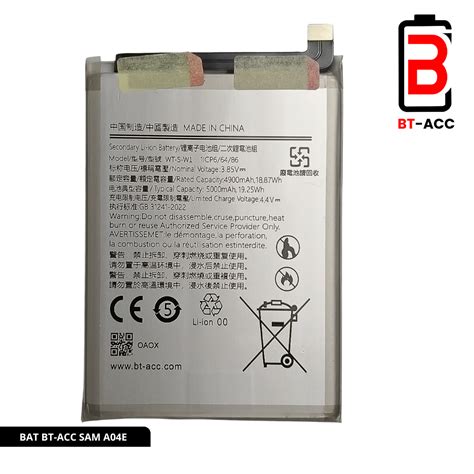Baterai Samsung A04e Scud Wt S W1 Bt Acc