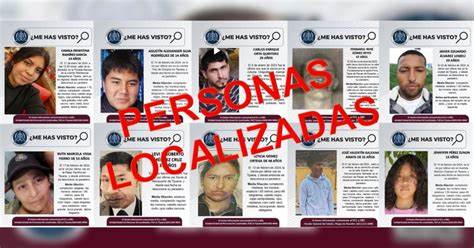 Fge Logra La Localización De Diez Personas Reportadas Como