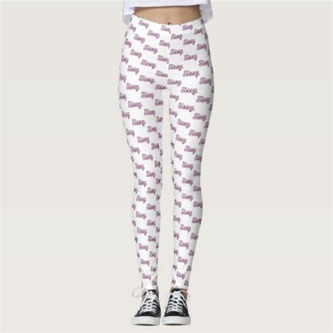 Sissy Pink Leggings Zazzle