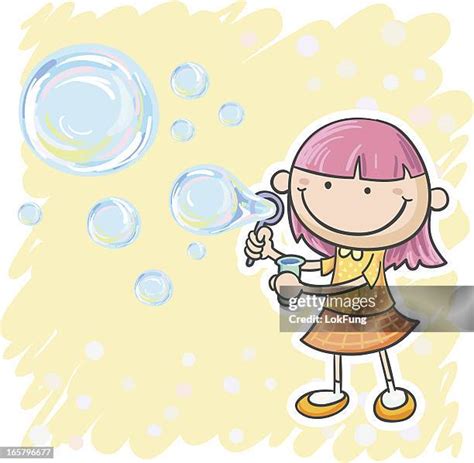 Person Blowing Bubbles Drawing Photos And Premium High Res Pictures