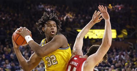Breaking Down Michigans Front Court Depth After Papa Kante Requests