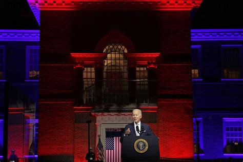 Sen Tester Defends Bidens Anti Maga Speech Says President Was