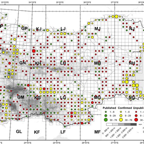 indicative distribution of natrix natrix top n 1627 and n
