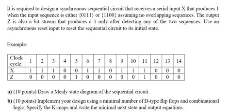 SOLVED The Topic Is Digital Logic Design And Sequential Circuit