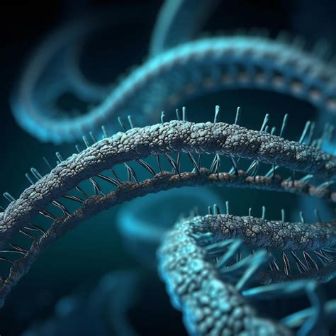 Premium Photo Abstract Dna Structure