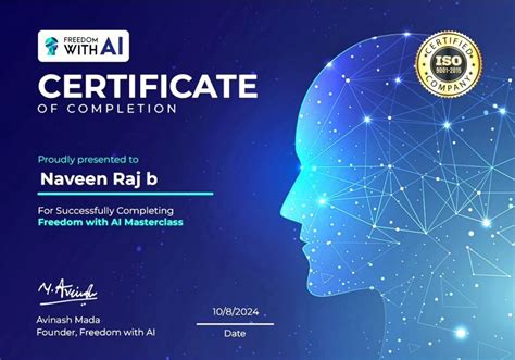 Naveen Raj On Linkedin Ai Machinelearning Masterclass Avinashmada Freedomwithai