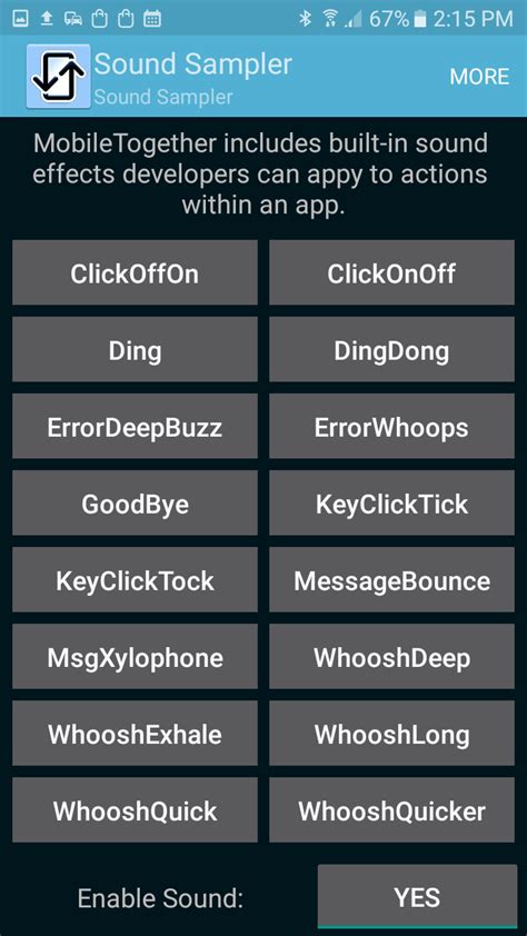 Inform Users With Sound Effects In Mobile Apps Altova Blog
