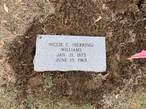 Niccie Catherine Herring Williams 1873 1963 Find A Grave Memorial