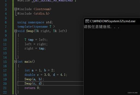 【c】泛型模板（初级）泛类模板 Csdn博客