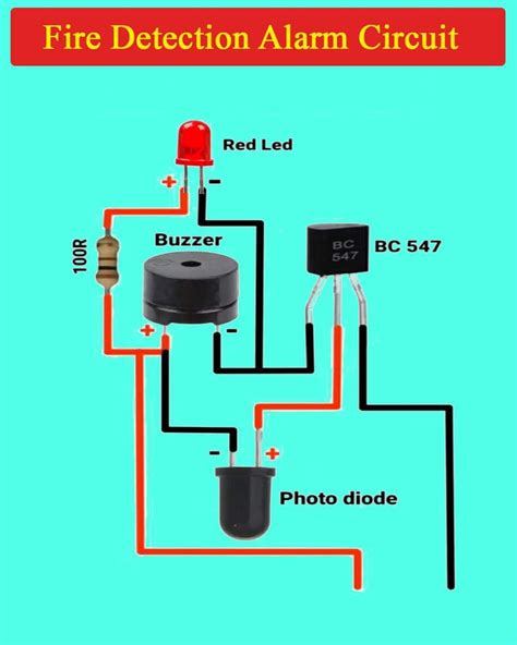 Fire Detection Alarm In 2025 Electronic Circuit Projects Diy Electronics Electrical Circuit