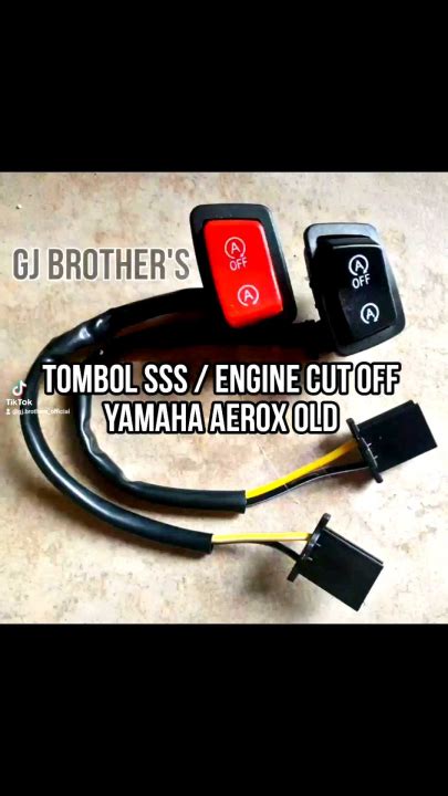 Tombol Saklar SSS Stop Start System Engine Cut Off Engine Stop