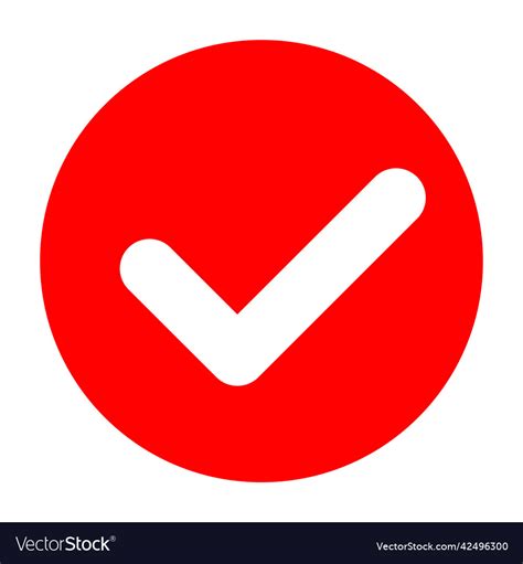 Red Check Mark Logo