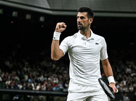 Novak Djokovic Through To Wimbledon Semi Final Opponent Forced To