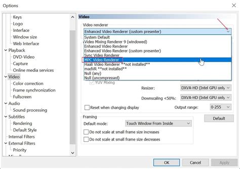 Mpc Be Externel Mpc Video Renderer