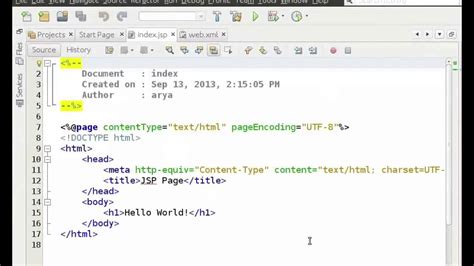 creating a java web project khasi youtube