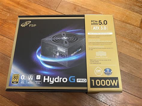 Fsp Hydro G Pro W Full Modular Gold Psu Atx Gen Vhpwr Computers Tech