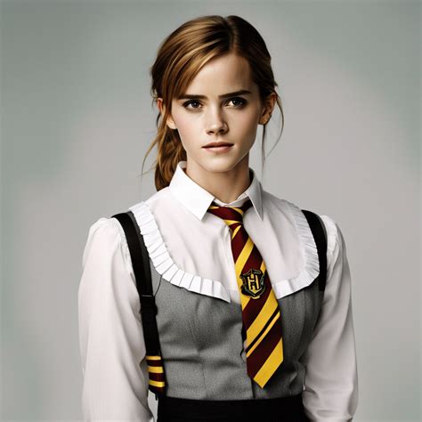 Emma Watson Sexy Hogwarts Schoolgirl By Nightsurfer25 On Deviantart