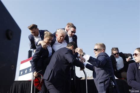 画像・写真：トランプ氏、銃撃され負傷：時事ドットコム
