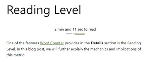 Word Counter WordPress Plugin Word Counter