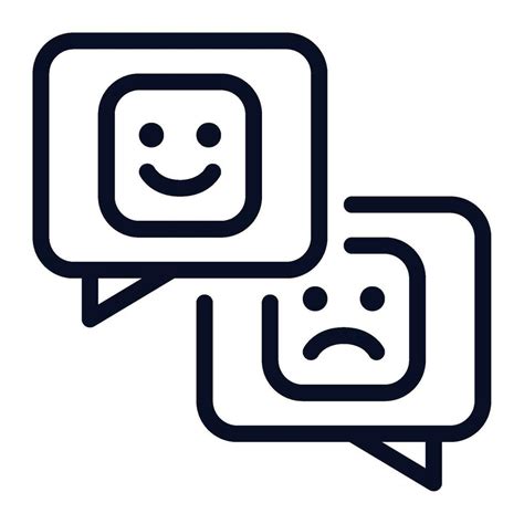 Sentiment Analysis Icon Illustration 26226913 Vector Art At Vecteezy