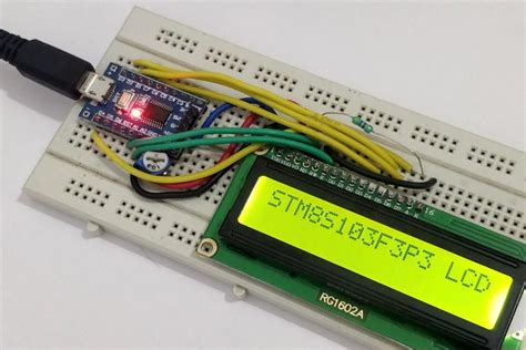 Interfacing X Alphanumeric LCD Display With STM Microcontroller Microcontrollers Lcd