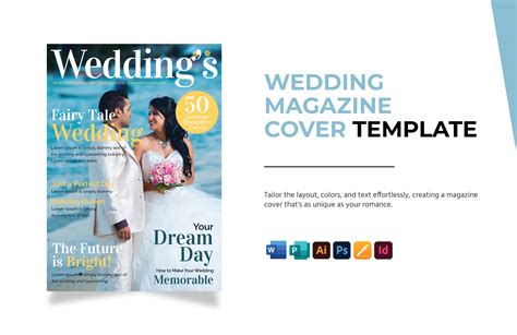 Free Wedding Magazine Templates To Customize Online