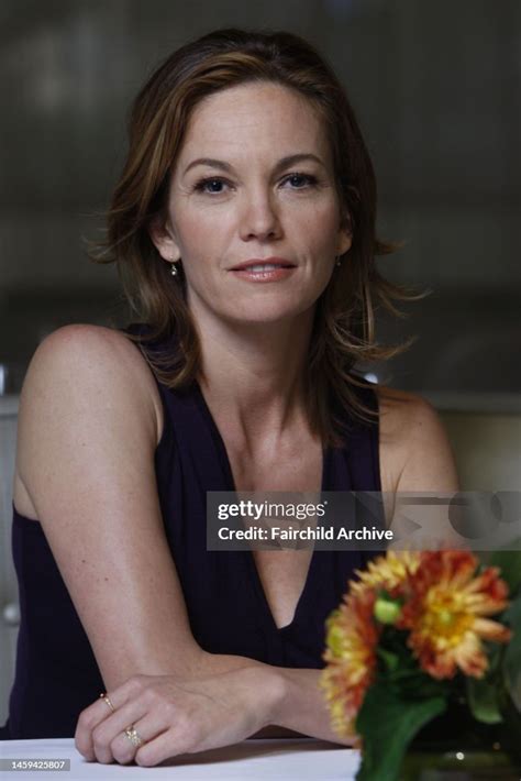 Actress Diane Lane In New York City Lane Has A Staring Role In The