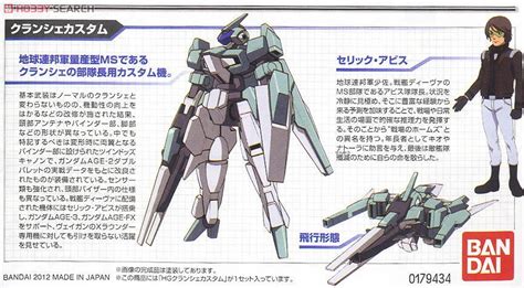 Gundam Bandai Hg Age Clanche Custom