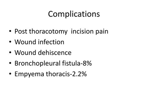 Ppt Thoracic Incisions Powerpoint Presentation Free Download Id803166