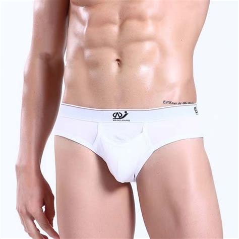 Sexy Mens Underwear Shorts Briefs With Penis Hole Mu145