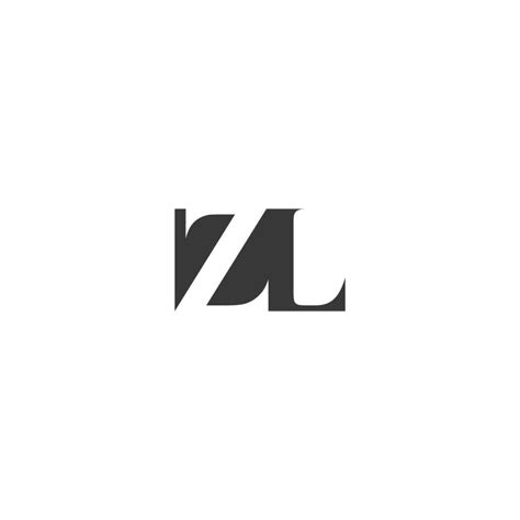 Alphabet Initials Logo Zl Lz Z And L 36703647 Vector Art At Vecteezy