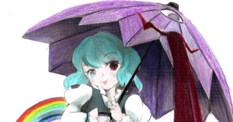 東方 東方求聞を勝手に塗ってみたby色鉛筆with小傘 萃生鮭っ兎のイラスト Pixiv