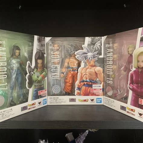 Finally Got The Androids And Ui Goku R Shfiguarts