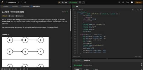 How To Add Two Numbers On Leetcode Aditi Thakur Posted On The Topic