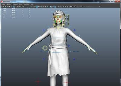 原始人 原始部落模型 女人模型库 FBX fbx 模型下载 cg模型网