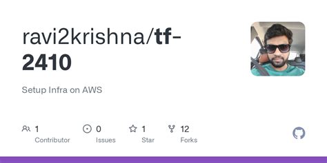 GitHub Ravi2krishna Tf 2410 Setup Infra On AWS