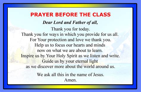403352137 Prayer Before The Class Docx Prayer Before The Class Dear